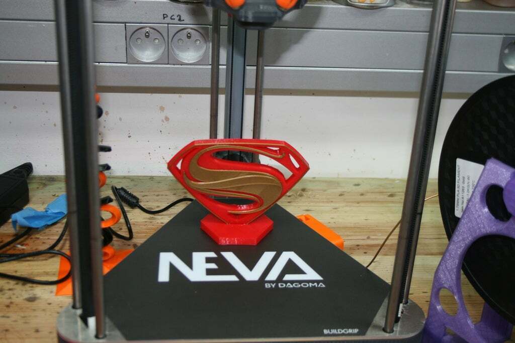 STL file Superman trophy・3D printing model to download・Cults